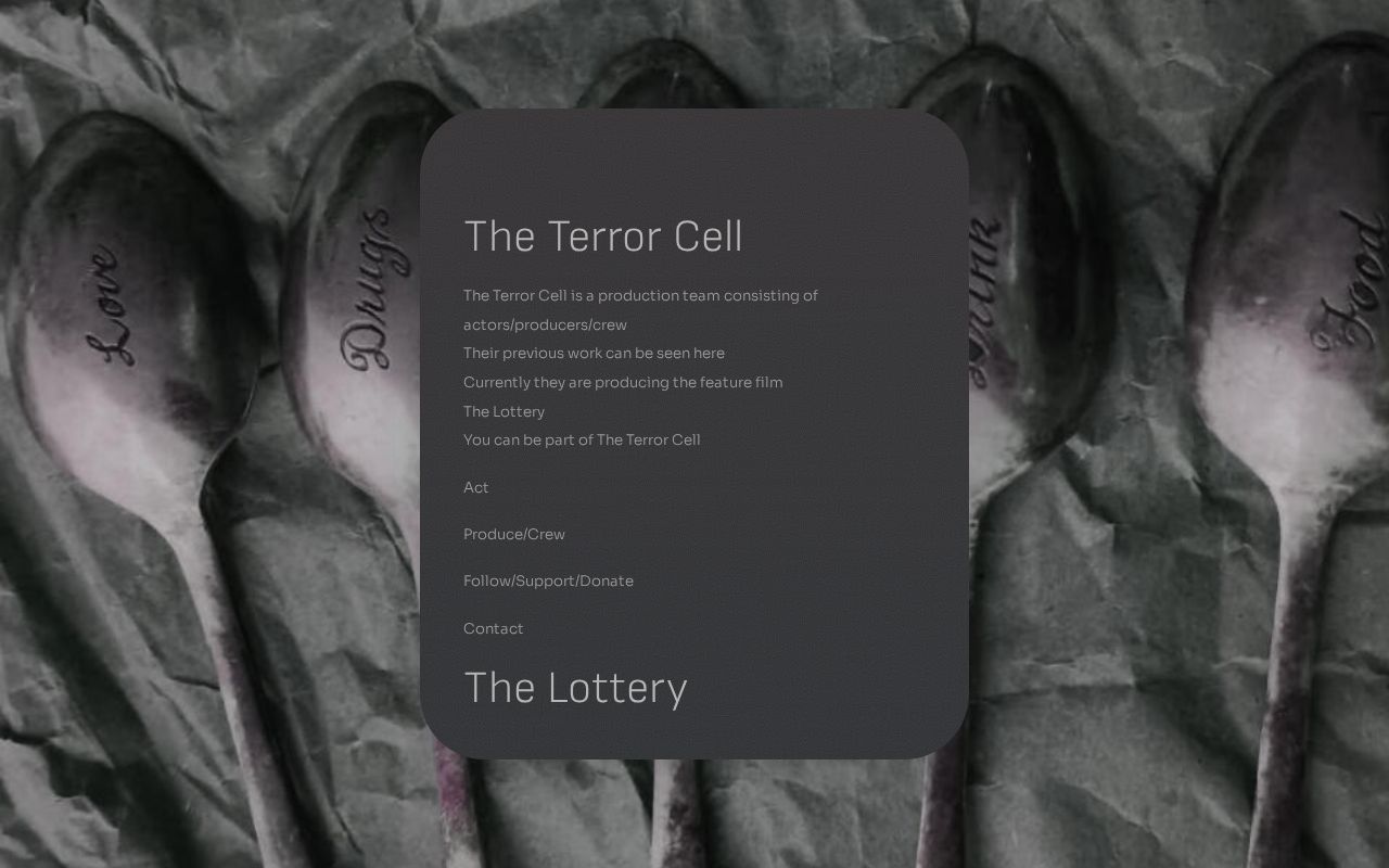 The Terror Cell (Beta)